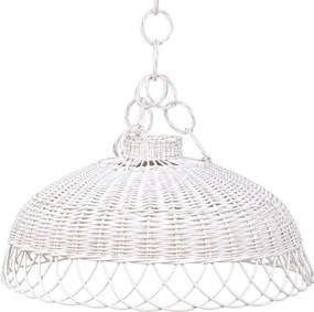 Lustr proutěný malovaný (stínítko) Lustre V. průměr 45 x v.21/52(cm)