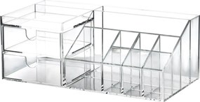 Kosmetický organizér BEA 24x9x12 cm čirý