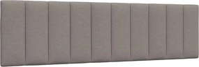 Rám postele bez matrace Hanko taupe 180 x 200 cm textil 3310409