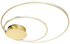 Toolight - LED stropní svítidlo + dálkové ovládání APP803-C, zlatá, OSW-09752