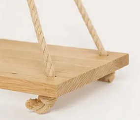 dekorace na zeď, sada 2 ks, dřevo, 46x35x10 cm, přírodní, Dekorino DZ20260001