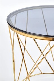 HALMAR SELENA konferenční stolek zlatý