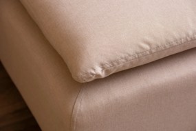 Hanah Home Rohová pohovka LUNGO MINI krémová