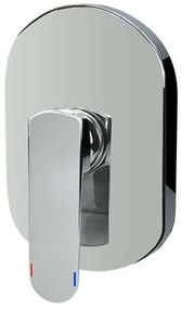 Mereo - Baterie pod omítku, s tělesem, chrom CBQ60105MB
