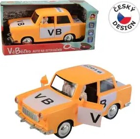 Made 91028 - Auto retro VéBéčko na setrvačník 17 cm / od 3 let