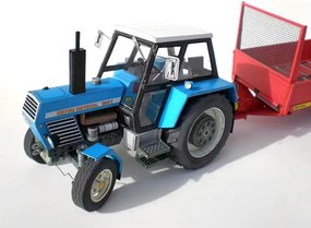 Papírový model Zetor Crystal 8011 1:32