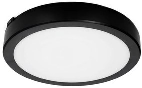 LED Koupelnové stropní svítidlo se senzorem NAIROS LED/18W/230V IP65 černá + DO