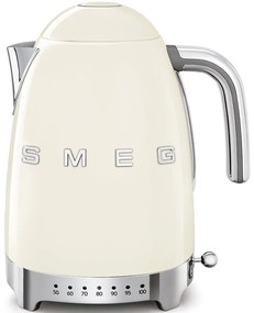Smeg Rychlovarná konvice 50´s Retro Style, s regulací teploty, 1,7 l krémová KLF04CREU
