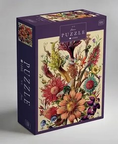 INTERDRUK Puzzle Pohádková kytice / 1000 dílků / 48 × 67 cm