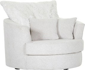 XXXLutz KŘESLO, textil, bílá Carryhome - Křesla klasická - 001877057109
