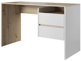 Psací stůl se zásuvkami MARLO dub artisan/bílá 5907758724965