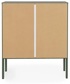 Tmavě zelená skříňka Tenzo Uno, šířka 80 cm