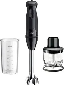 Braun MultiQuick 3 MQ30201M černá / Tyčový mixér / 900 W / 2 rychlosti