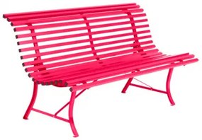 Louisiane Steel Bench 150 cm růžová Fermob