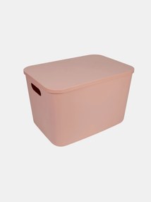 Sinsay - Úložný box s víkem - pastelová růžová