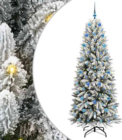 Umělý vánoční stromeček Bílá 210 cm PVC, plast, ocel a PE 3396064
