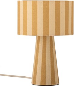 Žlutá látková stolní lampa s textilním stínidlem (výška 30 cm) Emmie – Bloomingville