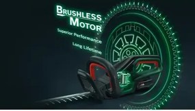 BOSCH Universal HedgeCut 18V-55 zelená/černá / Aku nůžky na živý plot