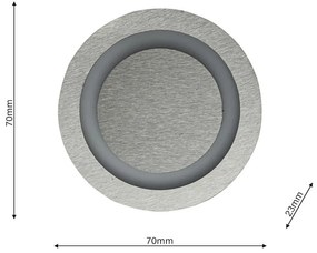 Schodišťové LED svítidlo Oti Max, 1x LED 0,6w, 3000k, s