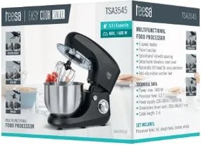 Kuchyňský robot EASY COOK SINGLE TEESA TSA3545, černá