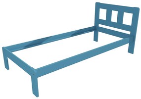 Vomaks Jednolůžková postel VMK010A Rozměr: 80 x 200 cm, Barva: barva modrá