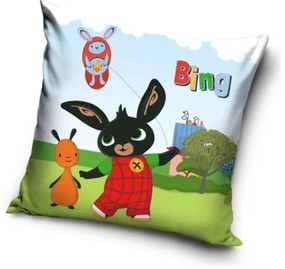 Carbotex Polštářek Zajíček Bing Pouštění draka 40x40 cm