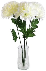 Umělá květina Chrysantéma 50 cm, bílá
