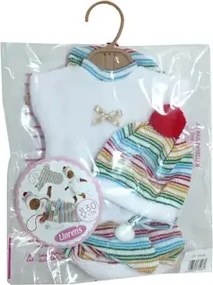 Llorens M30-008 obleček pro panenku miminko velikosti 30 cm / od 3 let