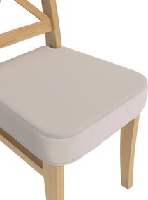 Sedák na židli IKEA Ingolf barva béžová látka sametová