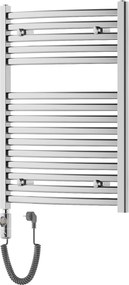 Mexen Helios, elektrické topné těleso 800x600 mm + topná tyč 600 W, chromová, W103-0800-600-2600-01