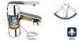 Grohe Plus - Umyvadlová baterie L, s výpustí Push-Open a výsuvnou koncovkou, chrom 23844003