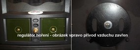 Litinová krbová kamna LINCAR MONELLINA 176 N + dárek zdarma !!! Vysavač na popel Lavor Ashley 410 novinka 2019 !!! Barva: Červená