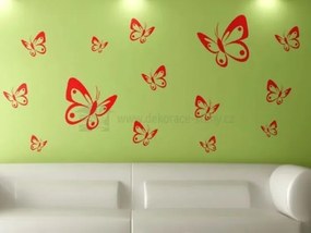 Dekorace na zeď - Motýl
