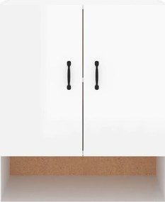 vidaXL Nástěnná skříňka 60 x 31 x 70 cm kompozitní dřevo [812885] Barva: Betonová šedá