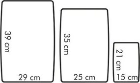 TESCOMA Krájecí deska pružná PRESTO, sada 3 ks