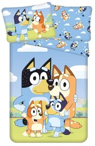 Jerry Fabrics Povlečení Bluey 004 140x200, 70x90 cm