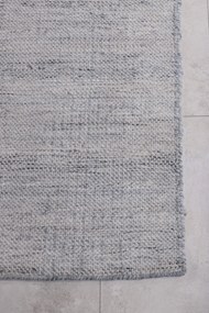 Obdélníkový koberec Devi, stříbrný, 240x170
