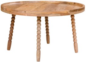 Nordic Living Mangový konferenční stolek Rjukan 60 cm