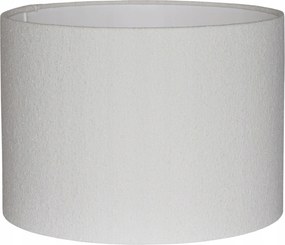Stínidlo na stojací lampu Závěsný válec 20/15 cm E27 Bílý Boucle Venosa