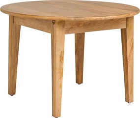 XXXLutz JÍDELNÍ STŮL, mangové dřevo, přírodní barvy, 115/76/115 cm Livetastic - Online Only jídelní stoly - 001071014002