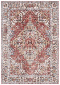 Hanse Home, Kusový koberec Asmar 104013 Brick/Red, 80x200, červená, obývací pokoj
