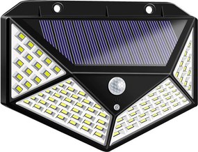 Verk Group Solární lampa 100 led se soumrakovým senzorem pohybu