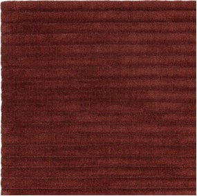 Vínový ručně tkaný vlněný koberec 120x170 cm – Asiatic Carpets