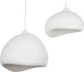 Brilagi - Lustr na lanku WABI SABI 2xE27/40W/230V pr. 70 cm bílá