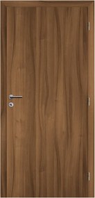 Solodoor Interiérové dveře 70 P, 70 × 197 cm, fólie, pravé, ořech královský, plné
