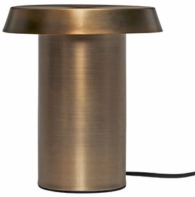 OnaDnes -20% Mosazná kovová stolní LED lampa Hübsch Keen