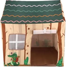 TEDDIES Dětský hrací stan Domeček / Dětský stan / 95 x 71 x 105 cm / L