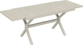 Outsunny rozkládací zahradní stůl pro 8-10 osob, z hliníku a oceli, 154/214x85x73 cm, šedá