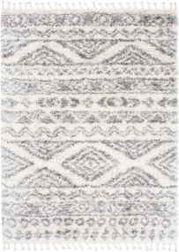 Koberec Aztec 80x150 Boho Shaggy s třásněmi v27