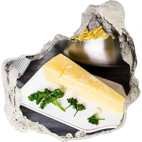 Wallmuralia Samolepící nálepka Těstoviny s česnekem 75x75 cm